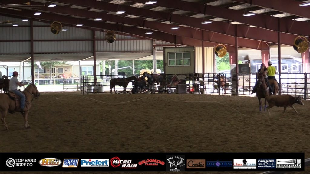 Hali Team Roping Runs at TJHSF | Speed Williams
